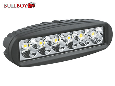BULLBOY LED TYÖVALO 18W 1260LM 12-30V SUORAKAIDE IP67 ...